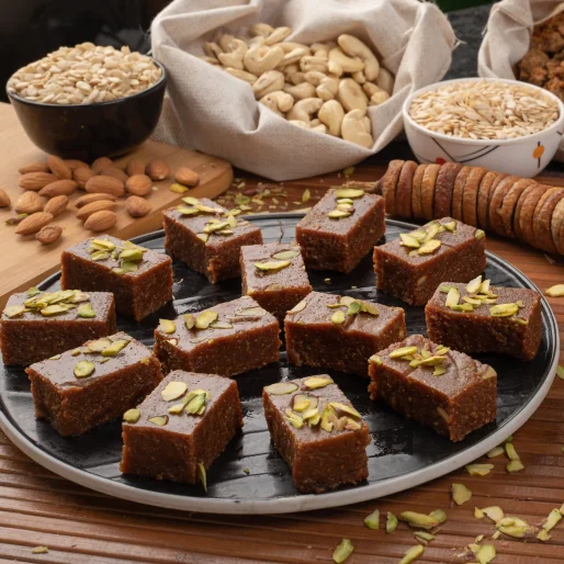 Buy Delicious Noruks Grapes & Dates Jaggery Ghee Bar Online